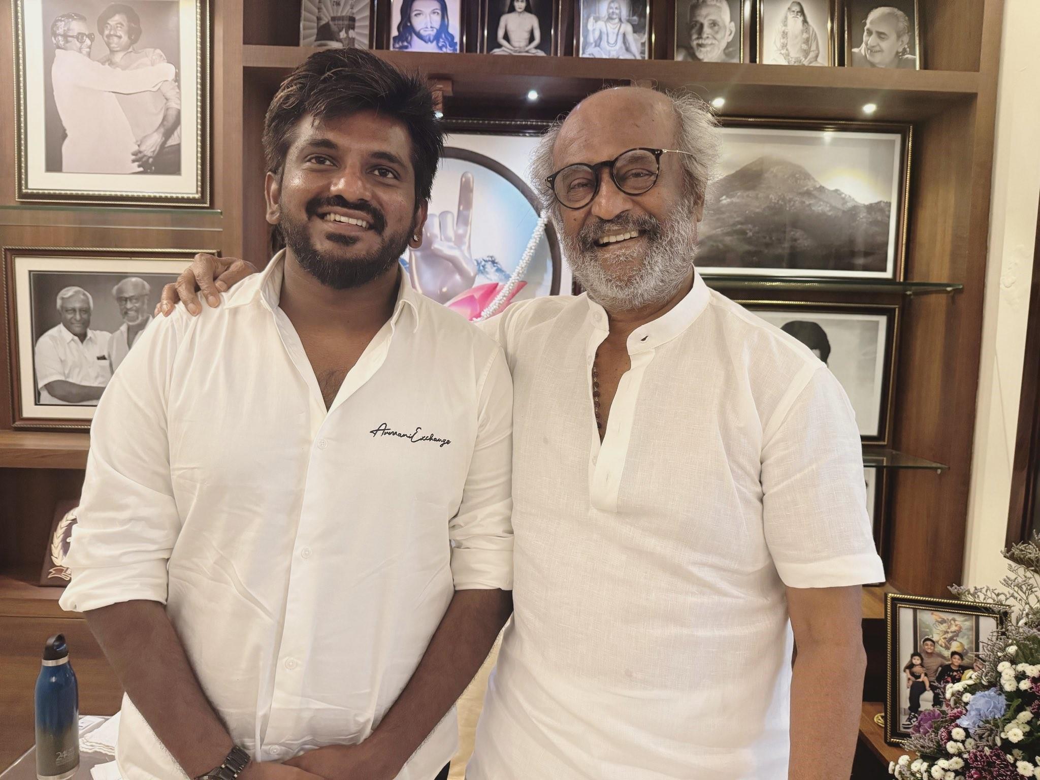 Dragon star Pradeep Ranganathan shares elation at meeting Superstar Rajinikanth Tamil Movie ...